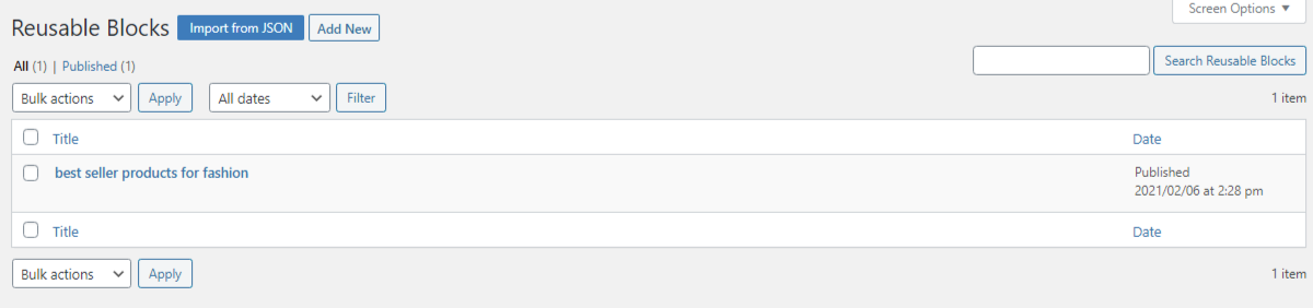 WordPress可重用区块(Reusable blocks)的妙用，区块样板(pattern) | 青松跨境B2C