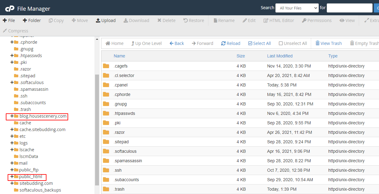 如何利用cPanel管理网站文件(File Manager) | 青松跨境B2C